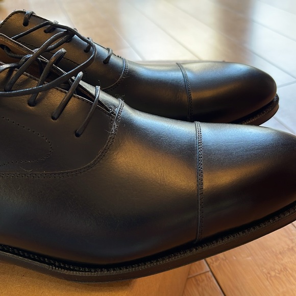Meermin | Shoes | Meermin 1198 Black Calf French Boxcalf Cap Toe Oxford ...